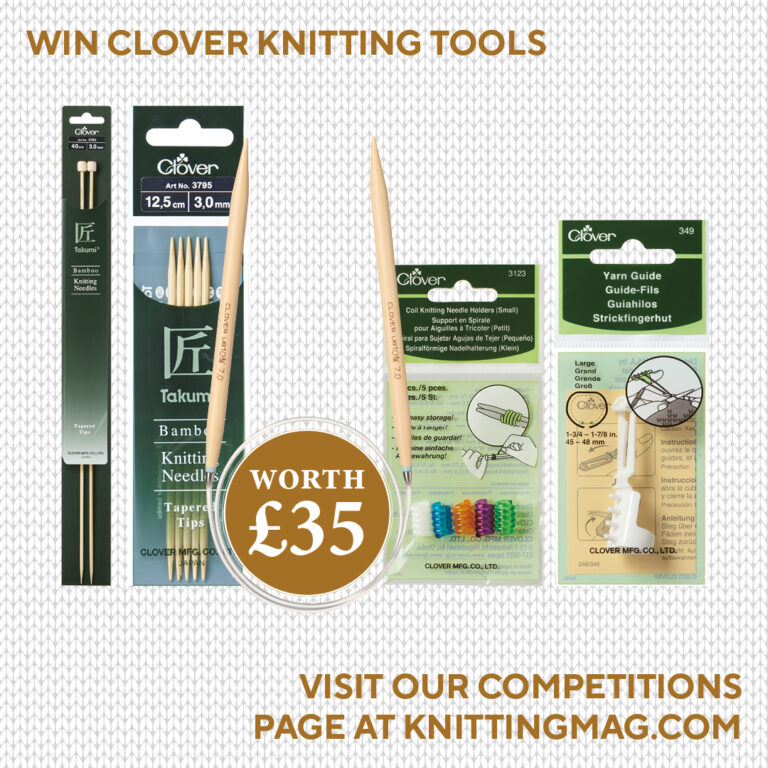 Knitting Magazine WIN - Clover Knitting Kit Worth £35 - Knitting Magazine